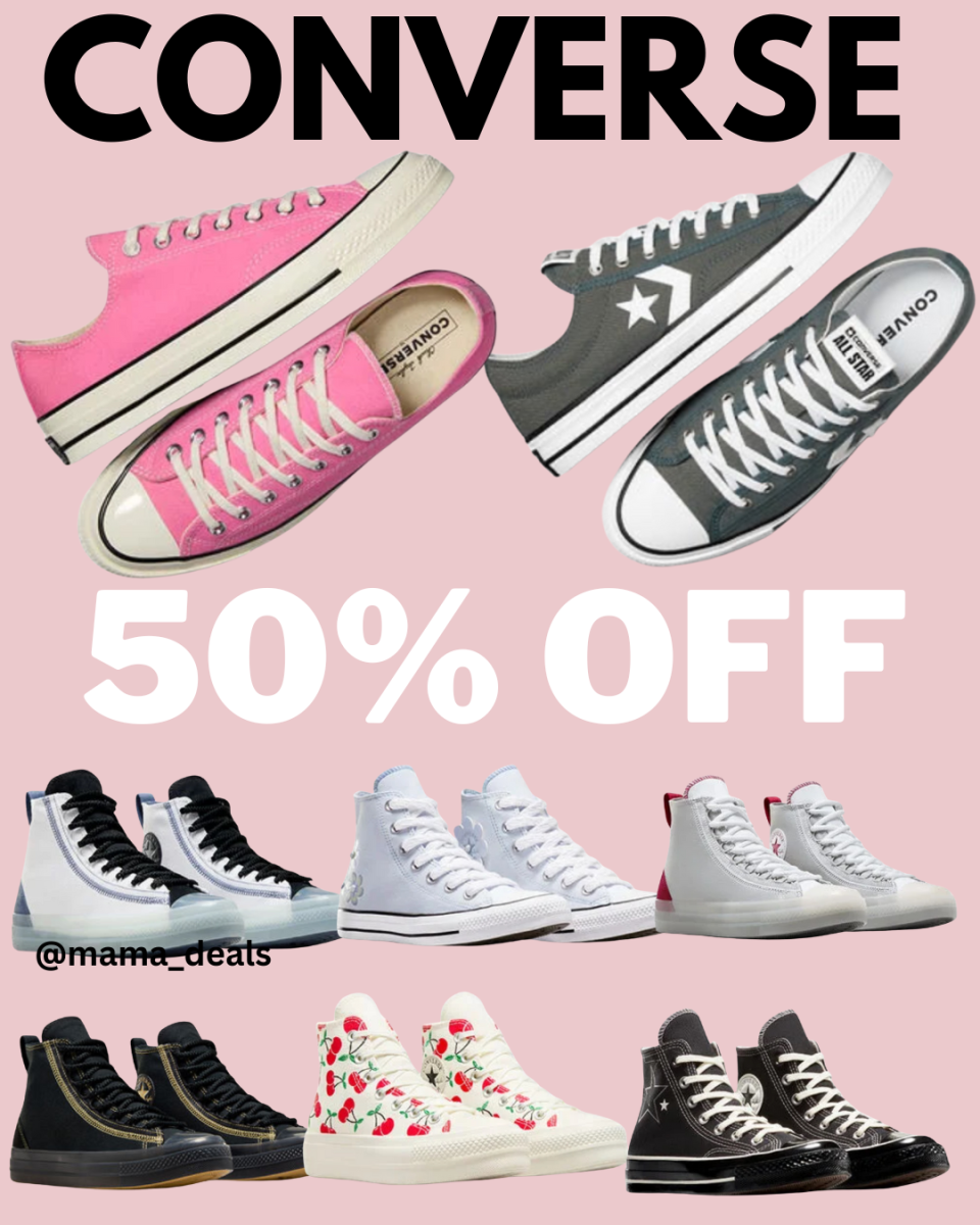 50% off Converse - Mama Deals