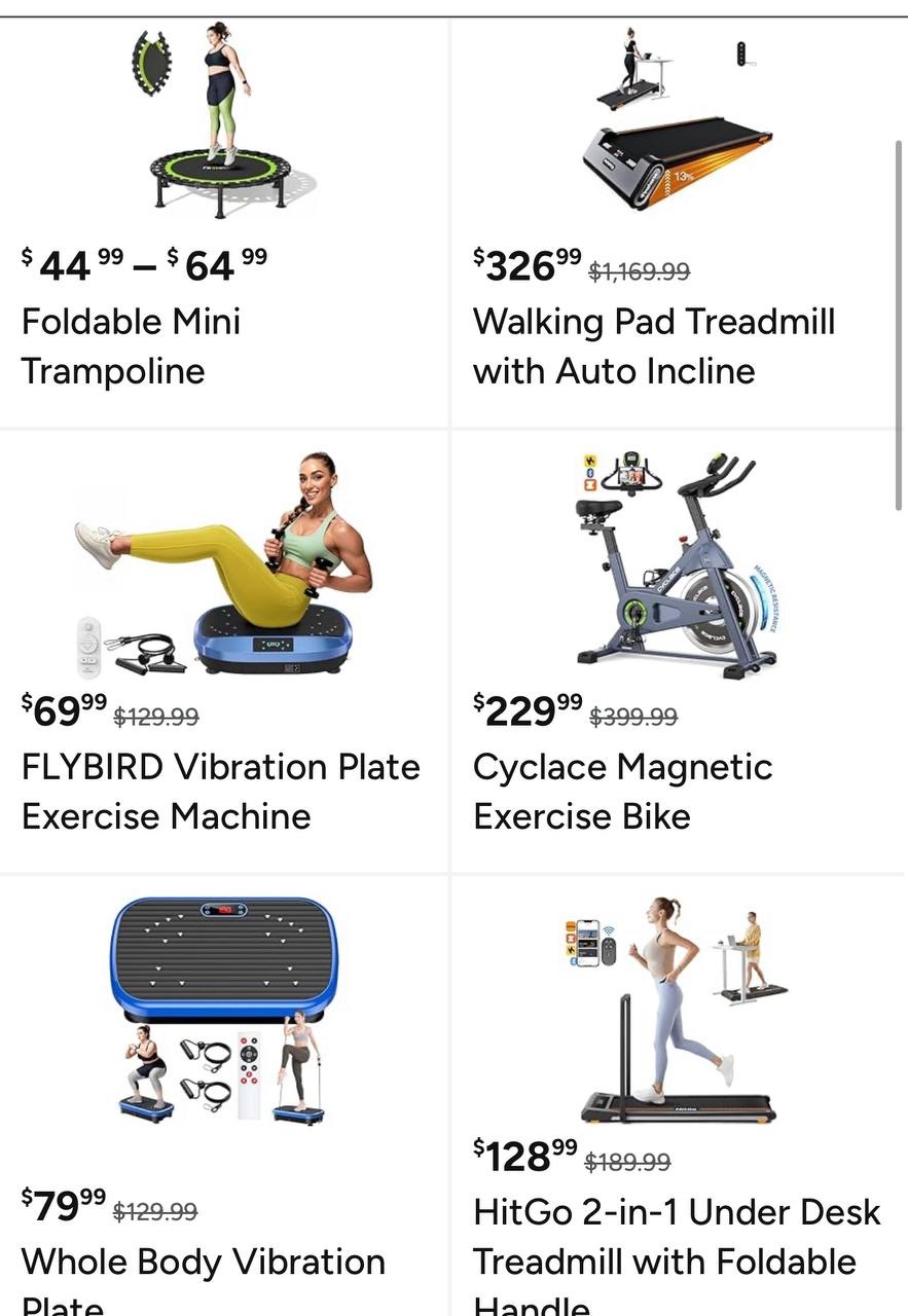 Fitness machines - Mama Deals