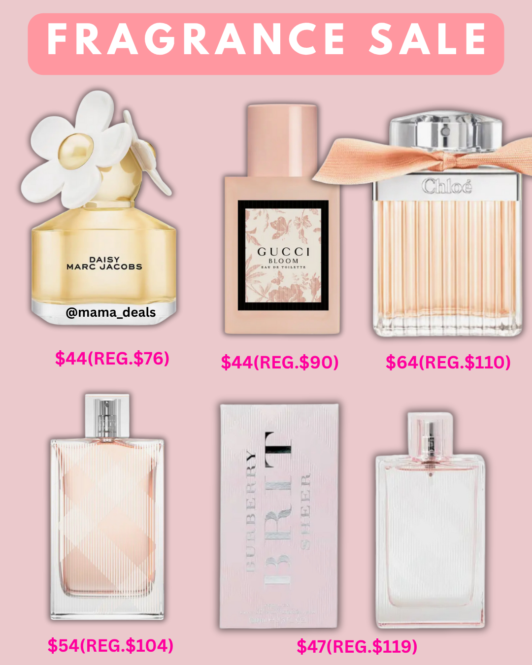 Luxury Fragrance Sale - Mama Deals
